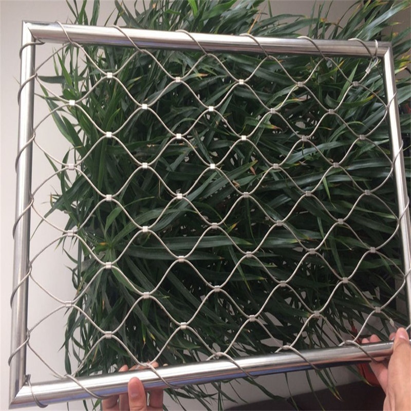 stainless steel wire rope mesh for bridge